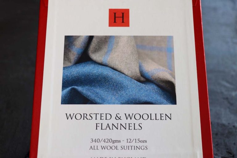 イギリスの名門「HARRISONS OF EDINBURGH WORSTED & WOOLLEN FLANNELS(ハリソンズオブエジンバラ ...