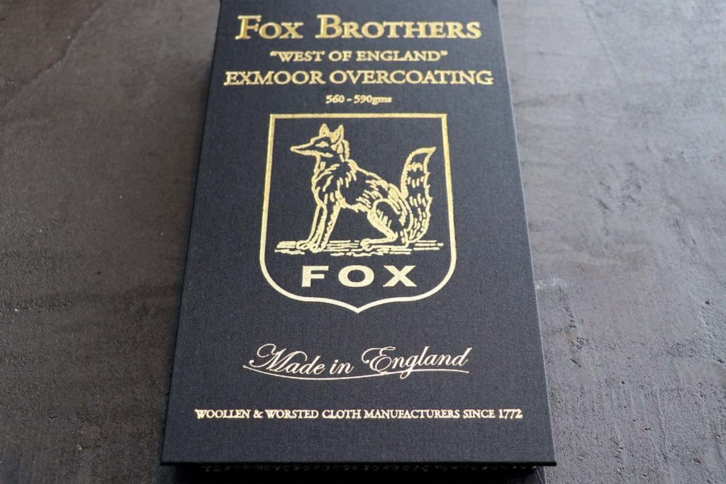 FOX BROTHERS EXMOOR OVERCOATING(フォックスブラザーズ エクスムーアオーバーコーティング） | テーラークラモチ